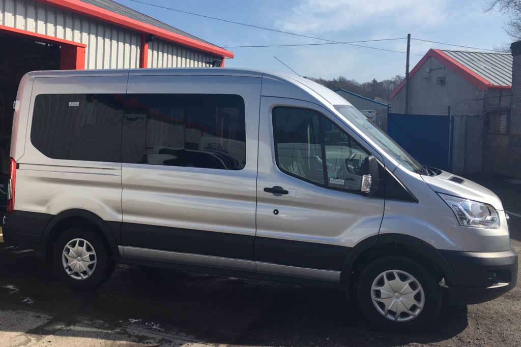 FORD TRANSIT 12 SEAT MINIBUS – A2B VAN